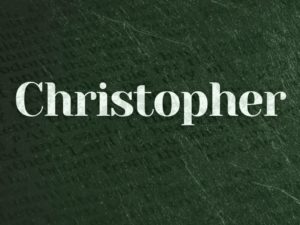Christopher – Christian Meaning of Names